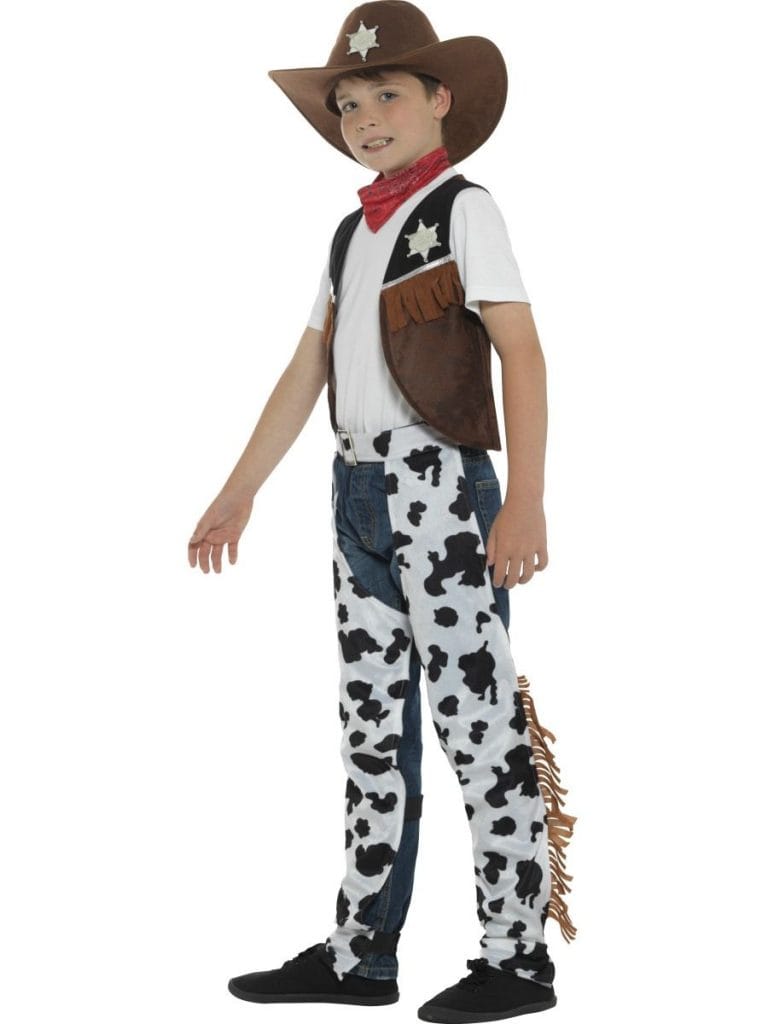 Texan Cowboy Costume Western Wild West Sheriff Child Boys Book Week ...
