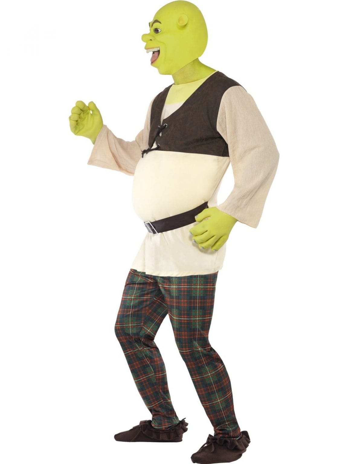Shrek Adult Costume Licensed Movie Fancy Party Fairytale Ogre Costume ...