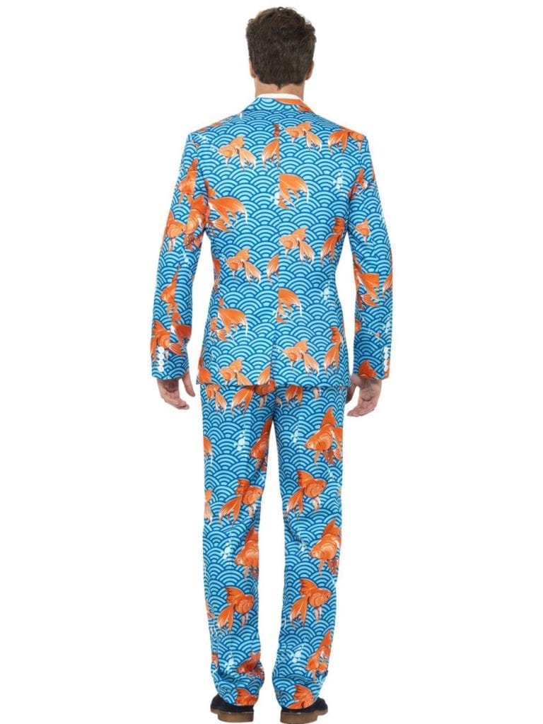 Goldfish Men’s Stand Out Suit Stag Ocean Under The Sea Fish Formal ...
