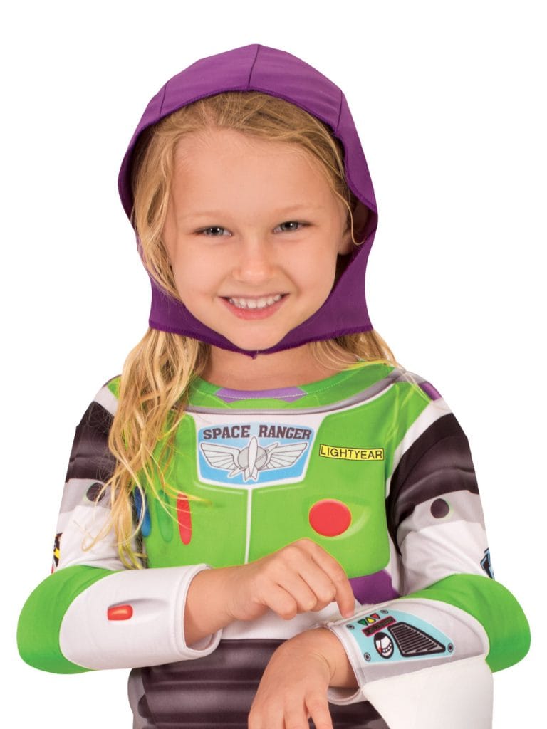 Buzz Lightyear Costume Girl Disney Toy Story 4 Pixar Superhero ...