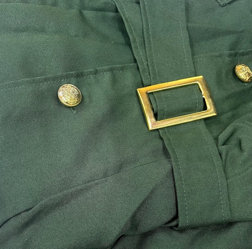 WW2 Green Army Uniform Womens Costume Military 40’s Navy Officer ...
